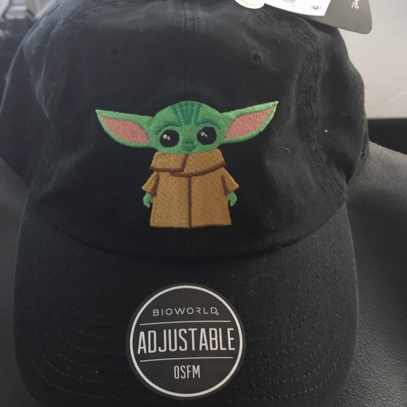 Bioworld | Accessories | Nwt Adult Star Wars Osfm Embroidered Grogu ...